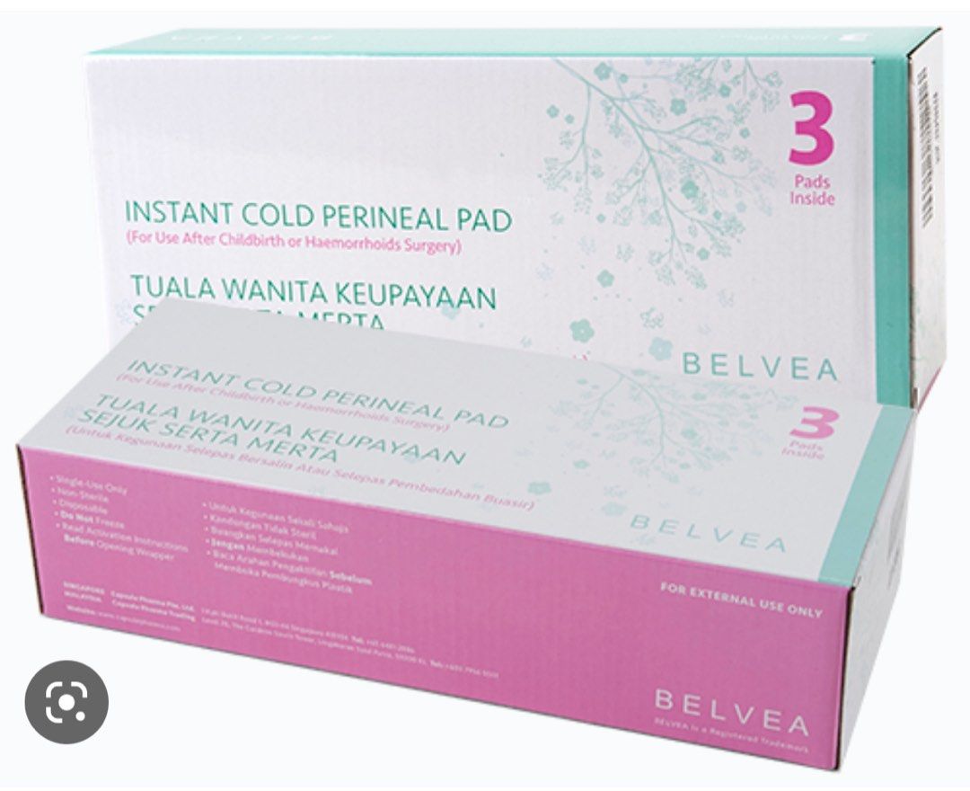 Belvea Perineum Pads Epikool , Babies & Kids, Maternity Care on Carousell