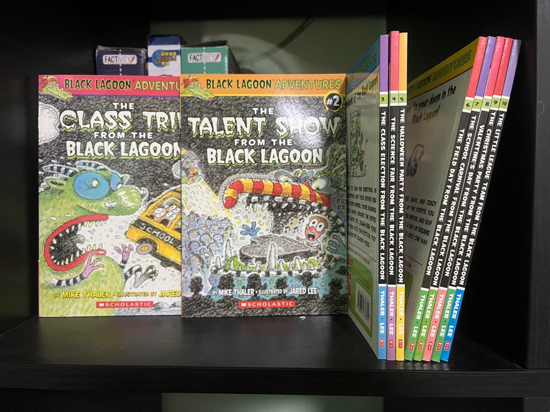 Black lagoon, 興趣及遊戲, 書本 & 文具, 小朋友書 - Carousell