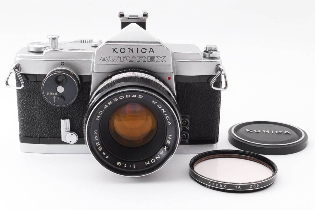 [BMC] Konica Autorex Full/Half Frame + Hexanon AR 52mm F1.8 AR Mount ...