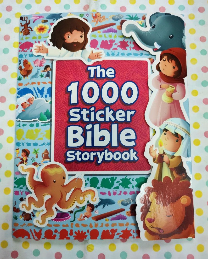 BN 'The 1000 Sticker Bible Storybook' for Children (DaySpring), Hobbies ...