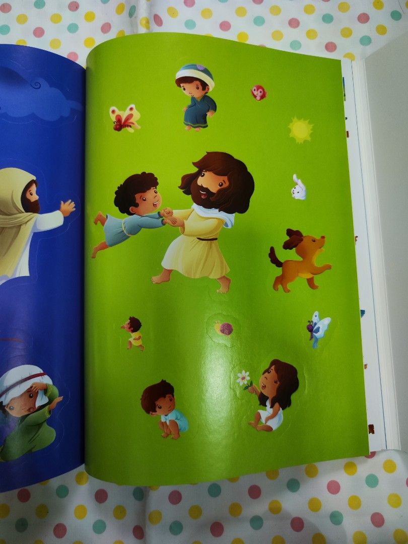 BN 'The 1000 Sticker Bible Storybook' for Children (DaySpring), Hobbies ...