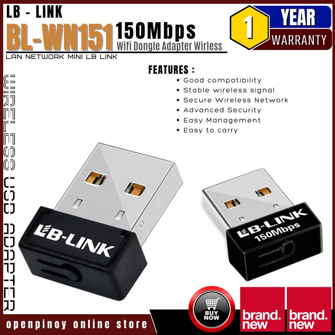 Brand new LB-LINK MINI USB WIRELESS LAN ADAPTER, Computers & Tech, Parts & Accessories ...