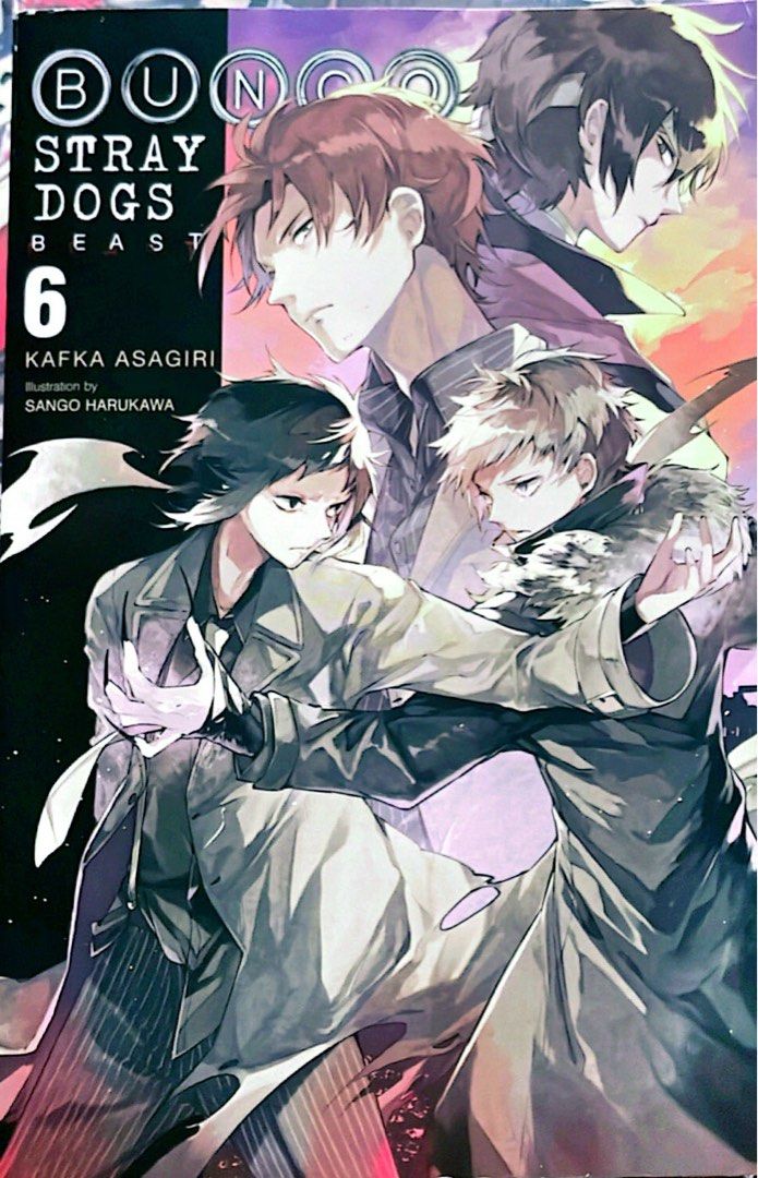 Bungou Stray Dogs Manga 6 / 20 Light Novel 6 / 7 Beast Dazai, Chuuya ...