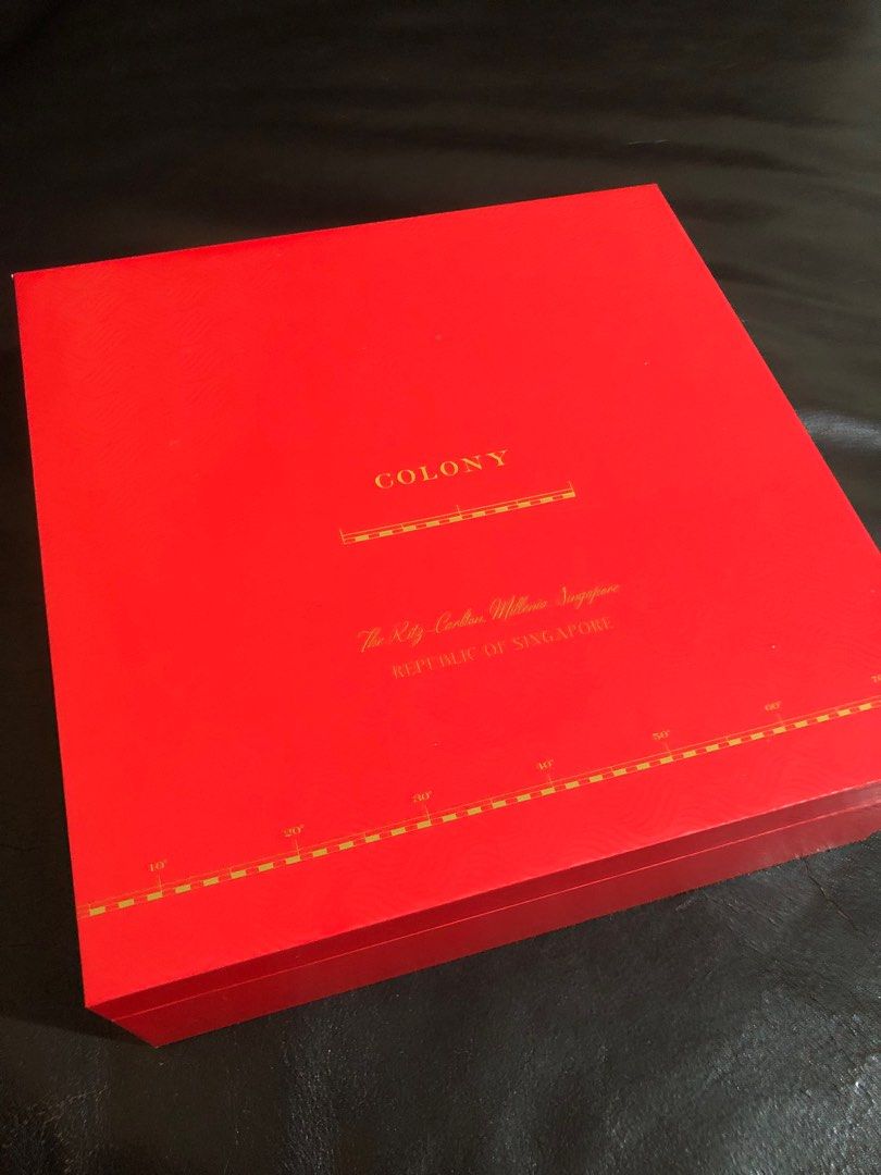 Cake lapis box from Ritz Carlton, Furniture & Home Living, Kitchenware ...