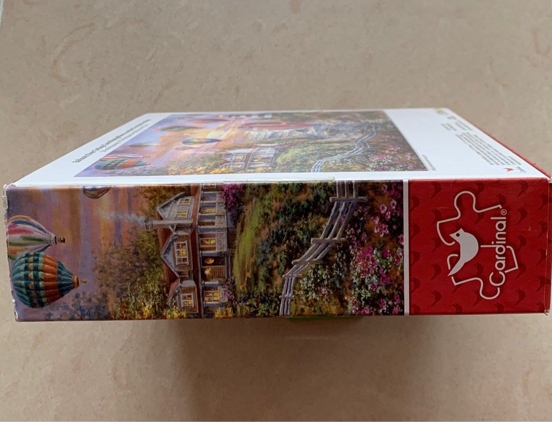 Cardinal Puzzle 1000 - Balloons Over Cottage Cove Jigsaw Puzzle 熱氣球 砌圖 ...