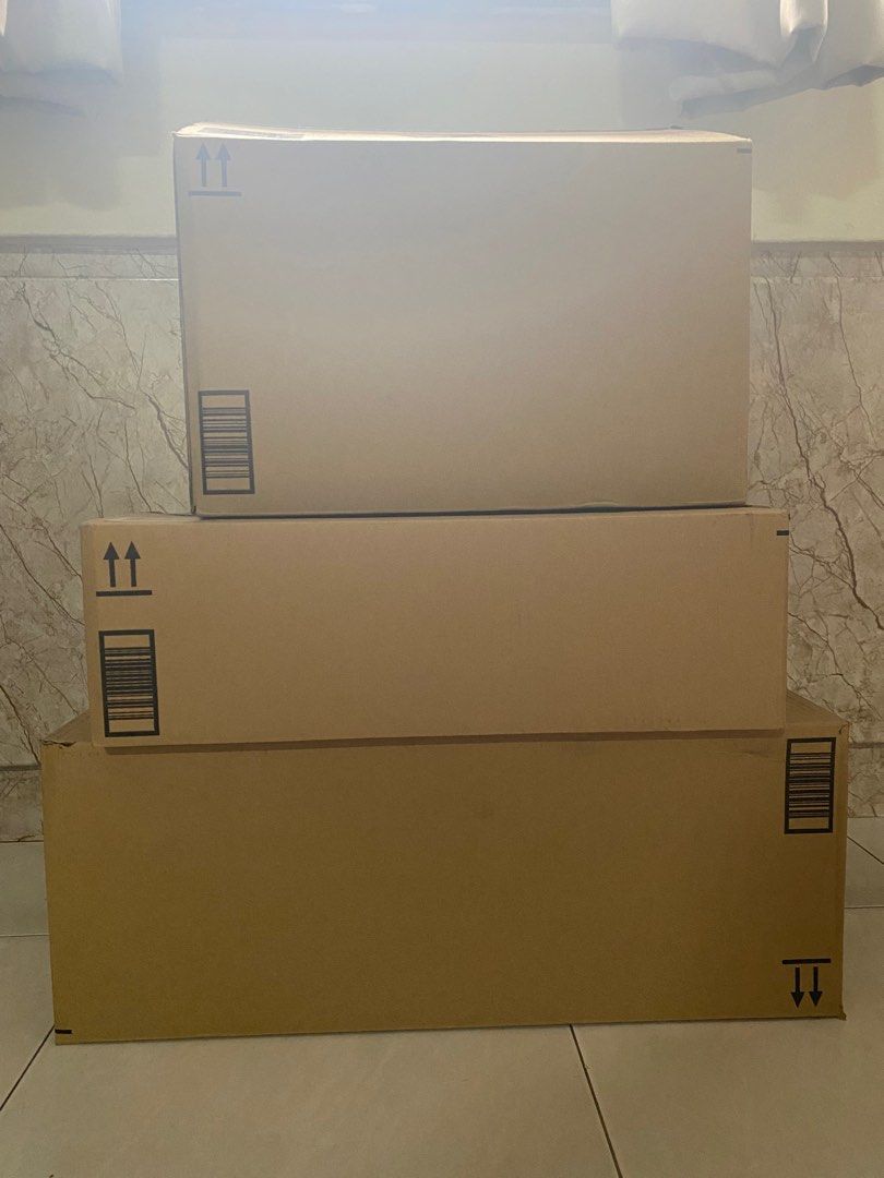 Carton Boxes / packing box, Furniture & Home Living, Home Improvement ...