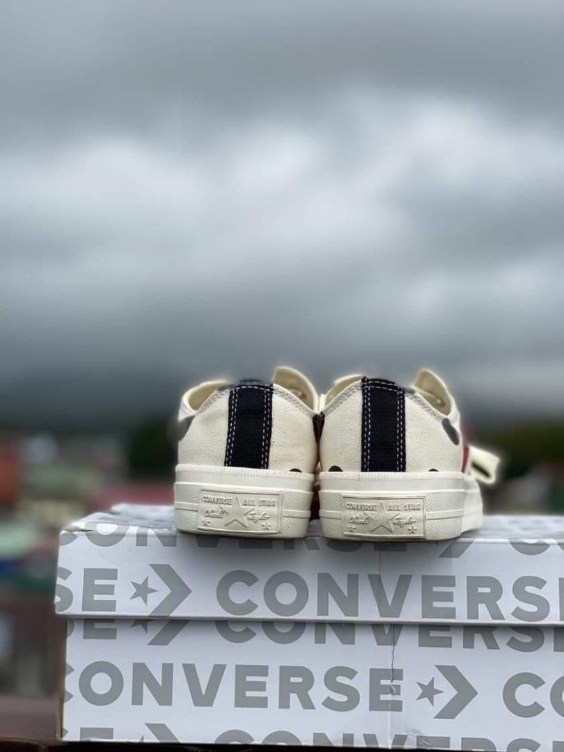 CDG PLAY x CONVERSE, Men's Fashion, Footwear, Casual Shoes on Carousell