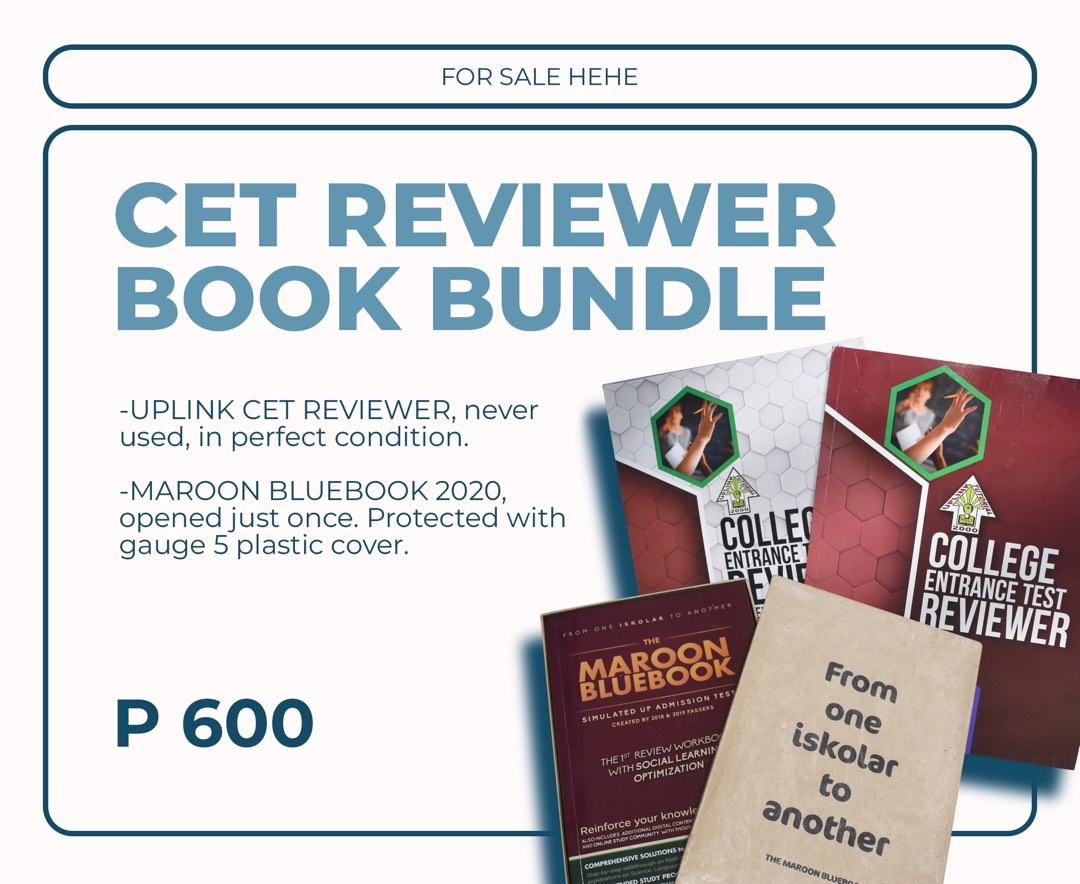 CET REVIEWER BUNDLE, Hobbies & Toys, Books & Magazines, Textbooks on ...