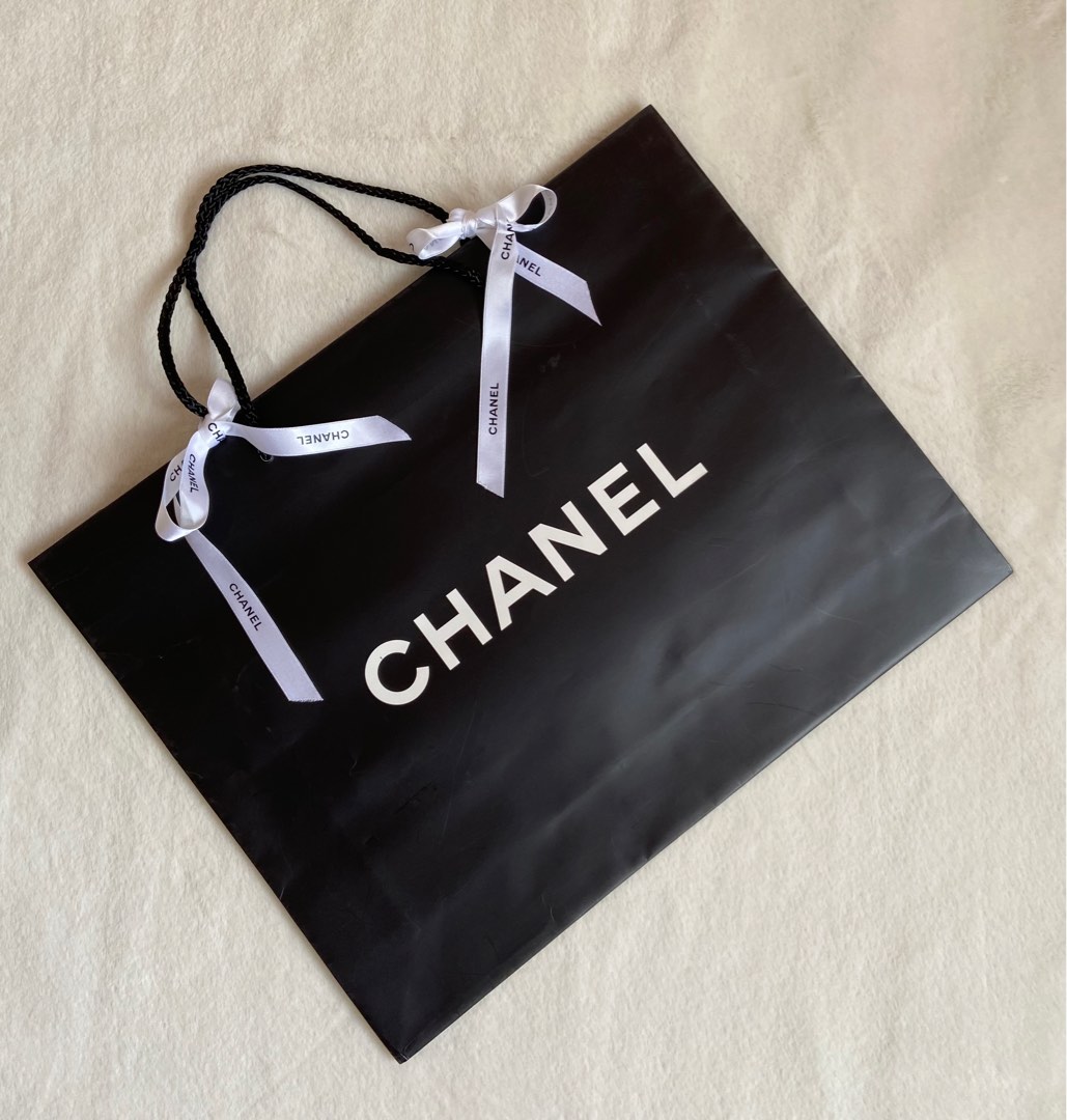 Chanel Paper Bag, Luxury, Bags & Wallets on Carousell