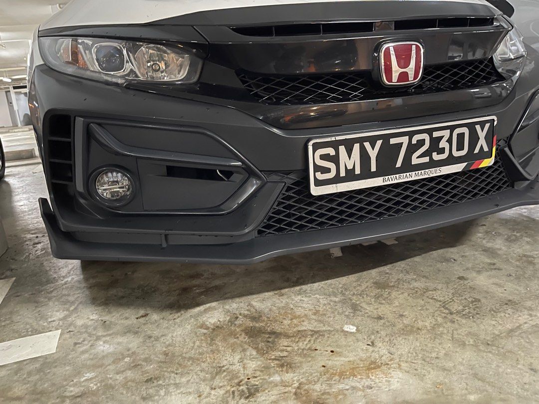 Civic FC Type R Facelift Bumper and side skirts and rear bumper, Car ...