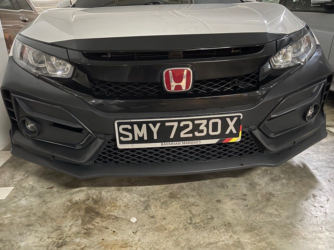 Civic FC Type R Facelift Bumper and side skirts and rear bumper, Car ...