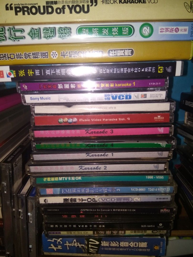Classic Karaoke VCDs, Hobbies & Toys, Music & Media, CDs & DVDs on Carousell
