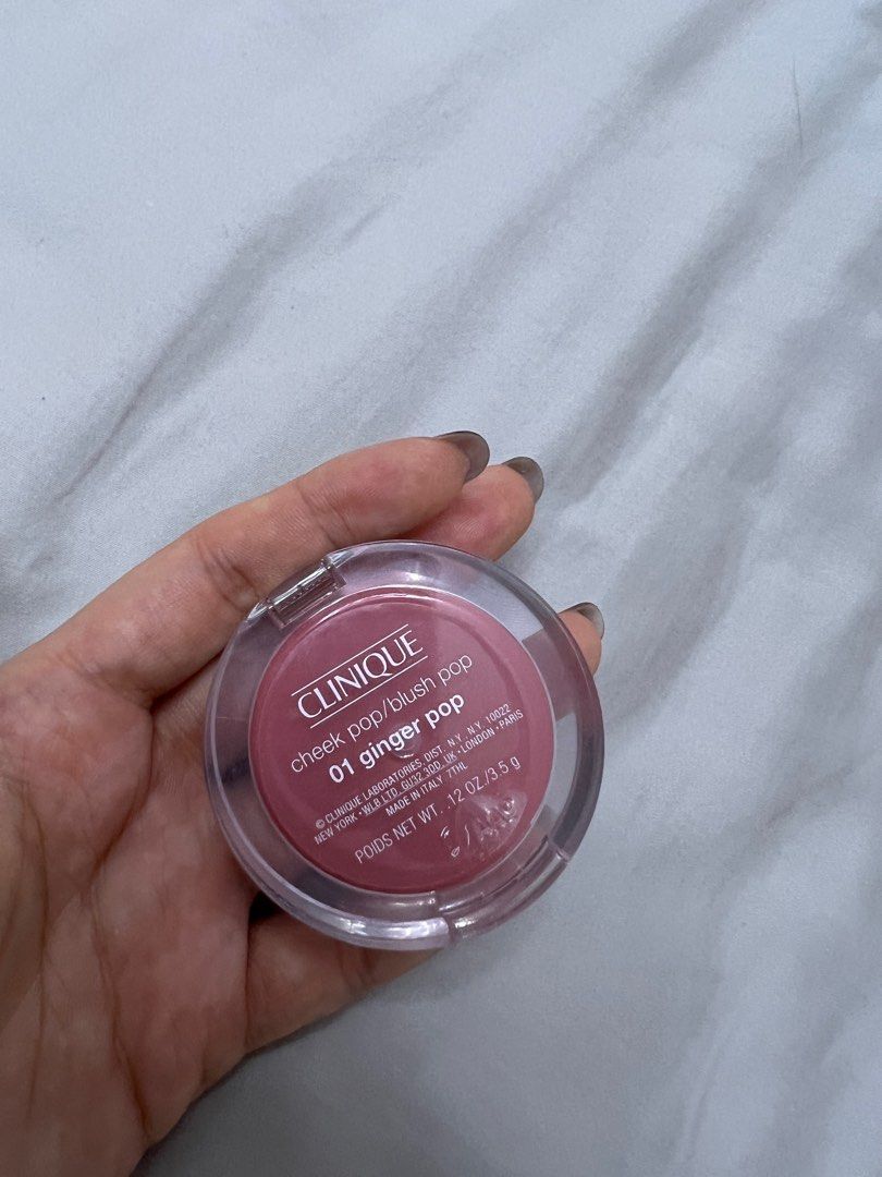 Clinique cheek blush pop 01 ginger pop, Beauty & Personal Care, Face ...