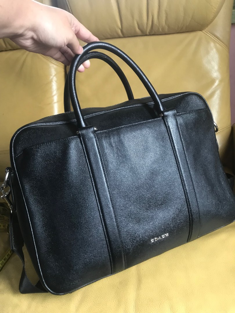 Coach Document bag, Men's Fashion, Bags, Briefcases on Carousell
