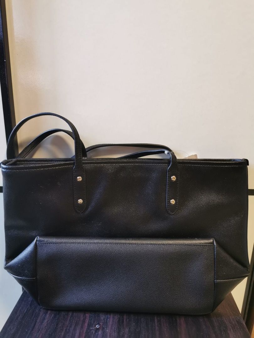 Coach F58846 City Zip Tote In Crossgrain Leather, Luxury, Bags ...