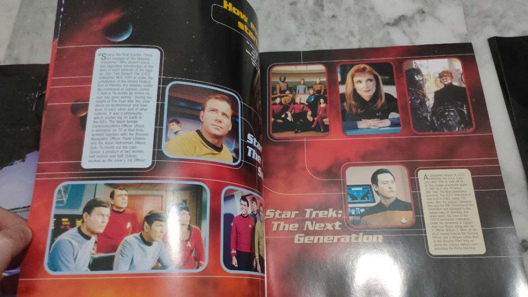 Collectable Star Trek World Tour Singapore 1999 *Rare* *Complete Press ...