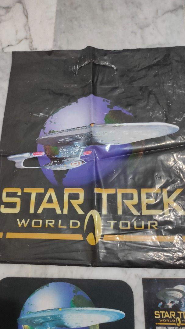 Collectable Star Trek World Tour Singapore 1999 *Rare* *Complete Press ...
