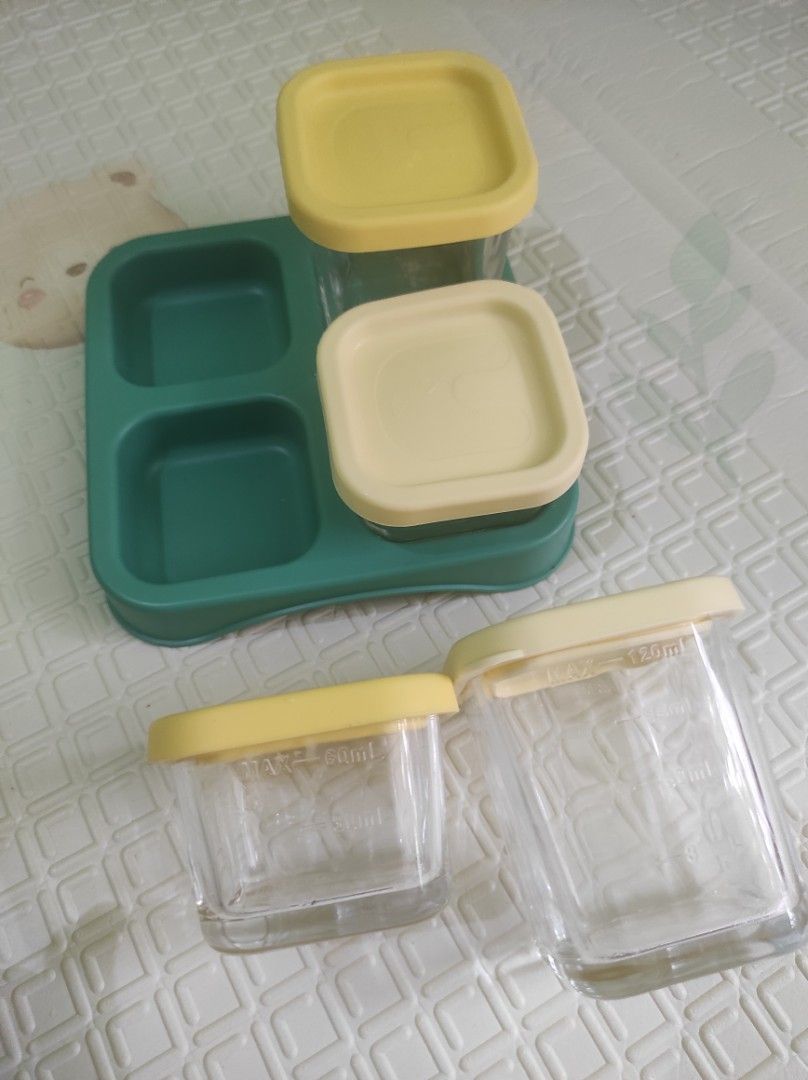 Container kaca Mpasi, Bayi & Anak, Lainnya di Carousell