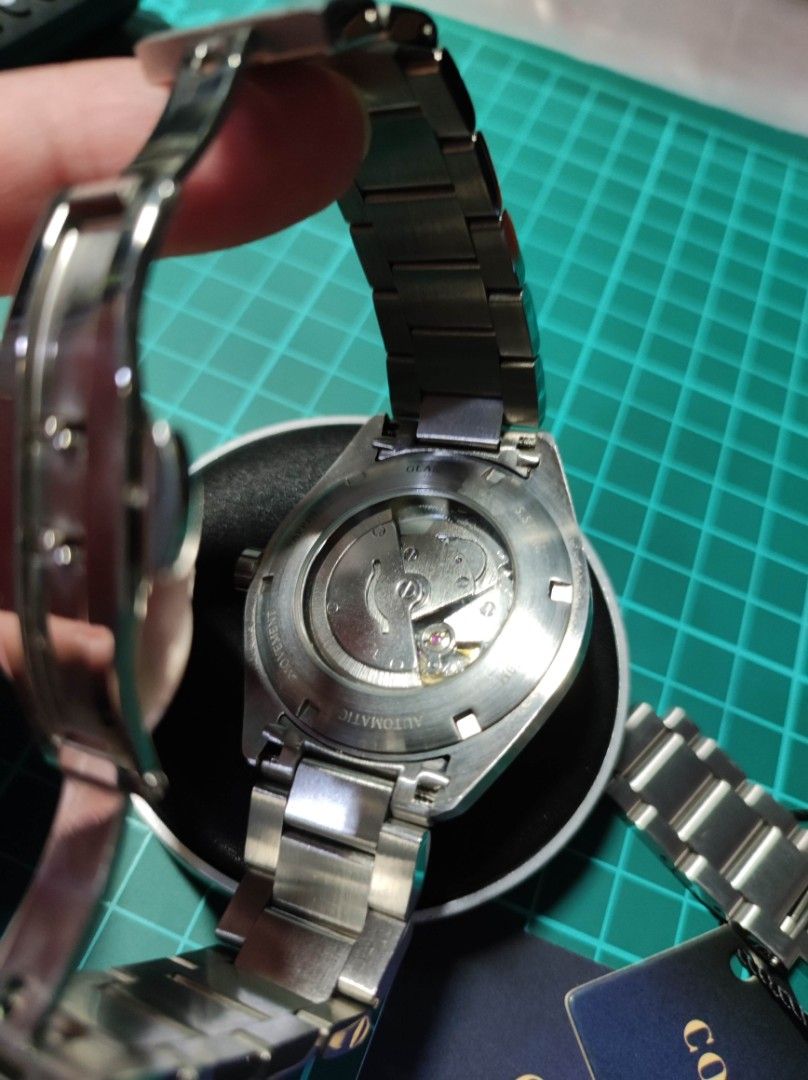 Corgeut railmaster homage automatic watch, Men's Fashion, Watches ...