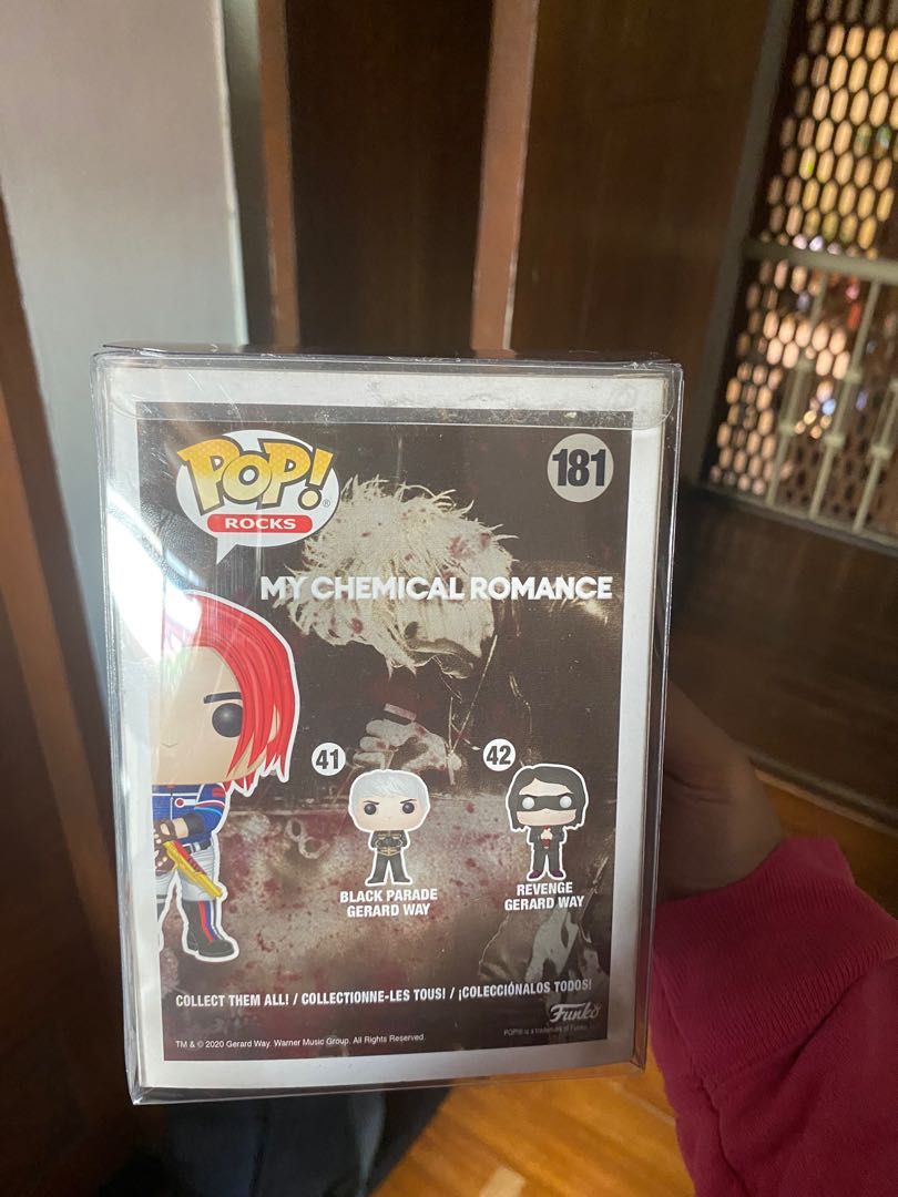DANGER DAYS GERARD WAY FUNKO POP MY CHEMICAL ROMANCE, Hobbies & Toys ...