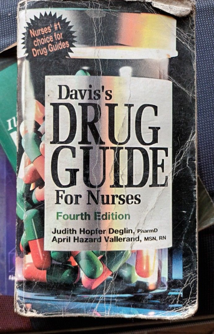 Davis's Drug Guide for Nurses 4th Edition, Hobbies & Toys, Books ...