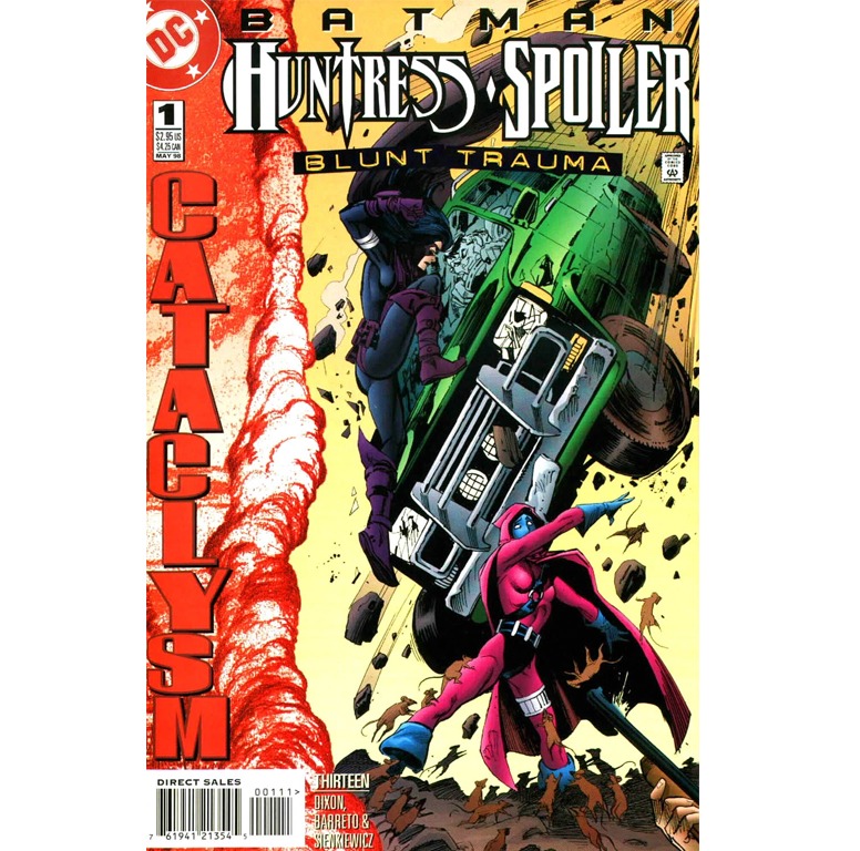 DC COMICS: BATMAN SPOLIER/HUNTRESS - BLUNT TRAMA (ONE-SHOT)(1998)(Fine ...