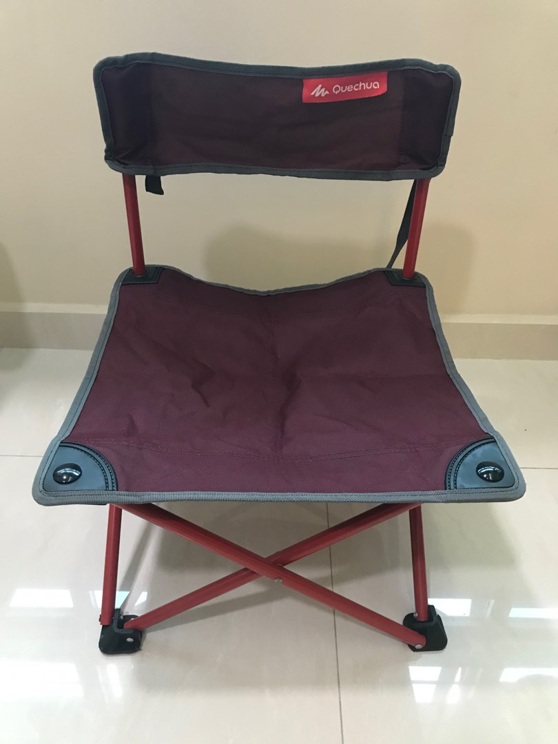 Decathlon Quechua hiking folding camping chair, Furniture & Home Living ...