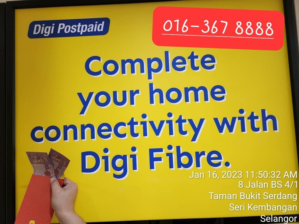 Digi Fibre 200 ANGPOW, Mobile Phones & Gadgets, Other Gadgets on Carousell