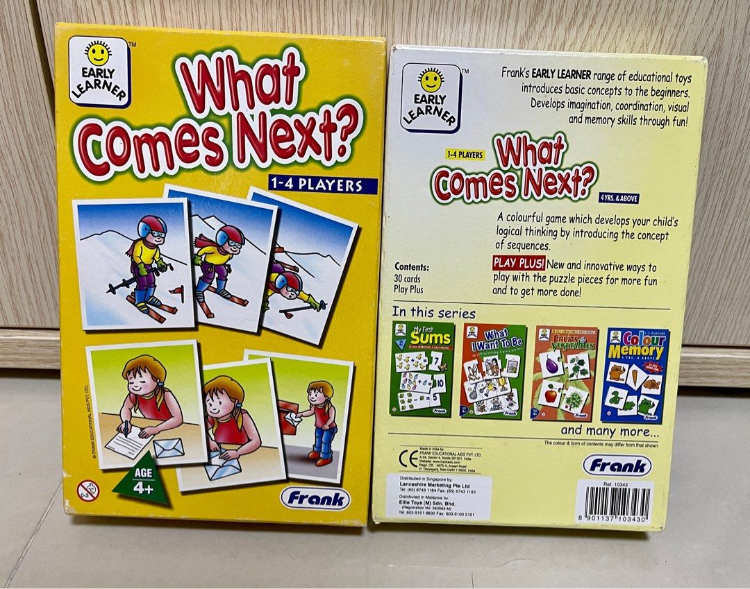 Early Learner What comes next? game, Hobbies & Toys, Toys & Games on ...