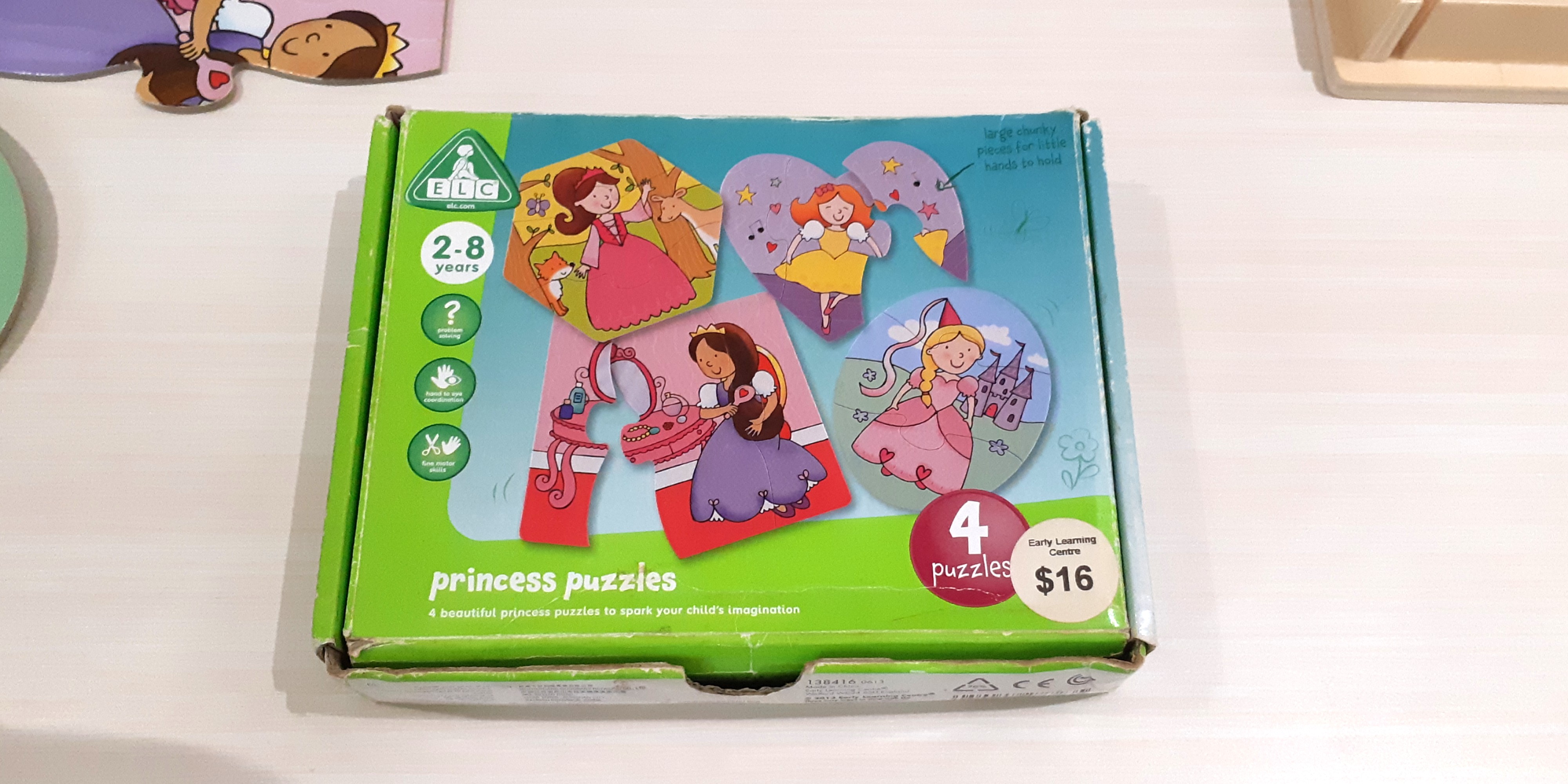 ELC Princess Puzzle 4in1, Toys & Collectibles, Mainan di Carousell