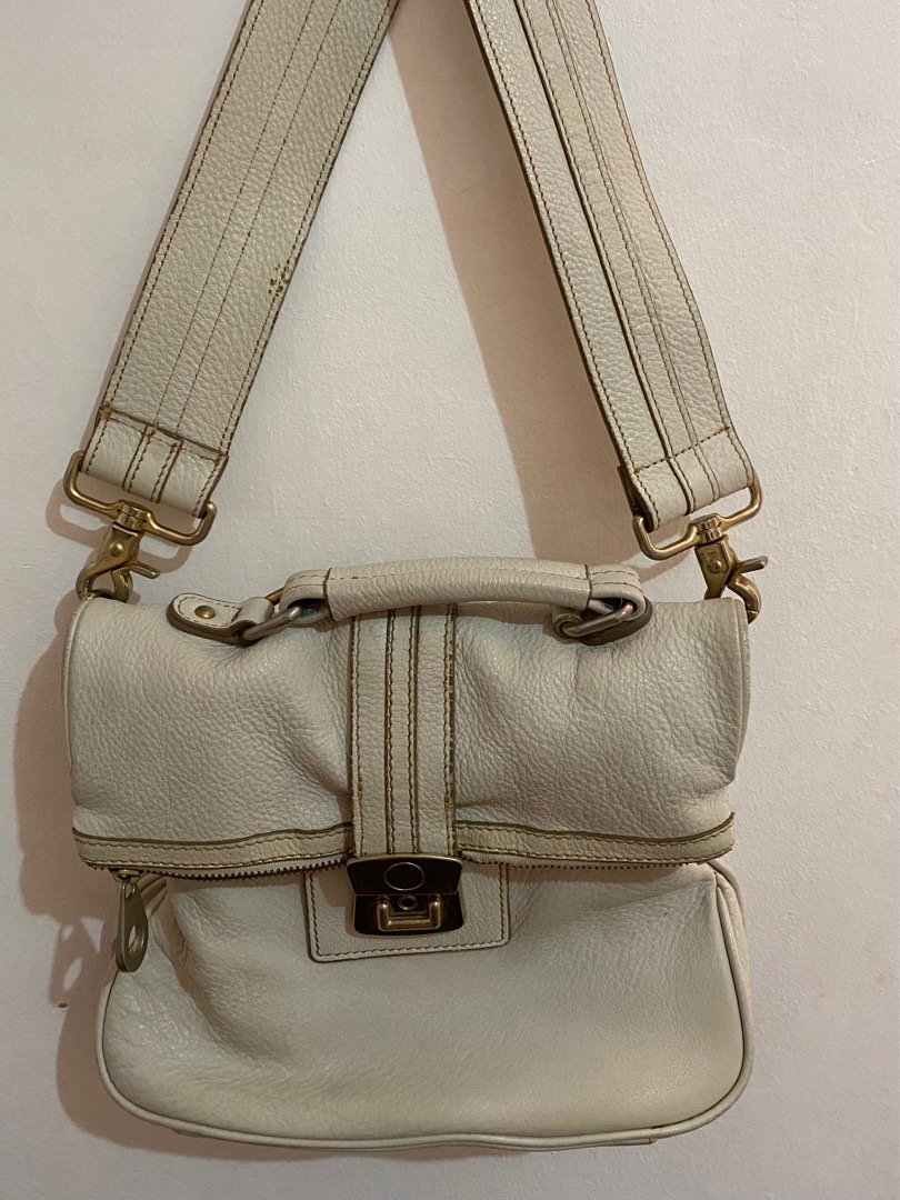 Ensoen leather 2way bag, Women's Fashion, Bags & Wallets, Shoulder Bags ...