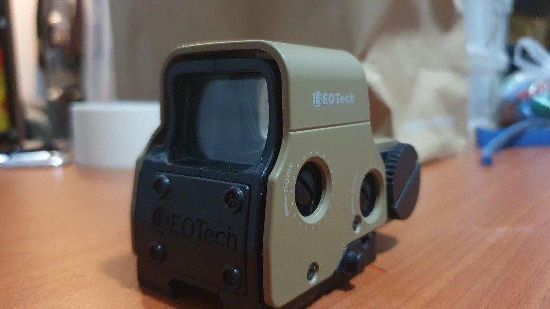 Eotech Red Dot Sight RDS Nerf Gun Laser Attachment, Hobbies & Toys, Toys & Games on Carousell