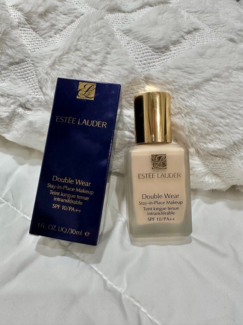 Estee Lauder Double Wear Foundation in Shade BONE 1W1, Beauty ...