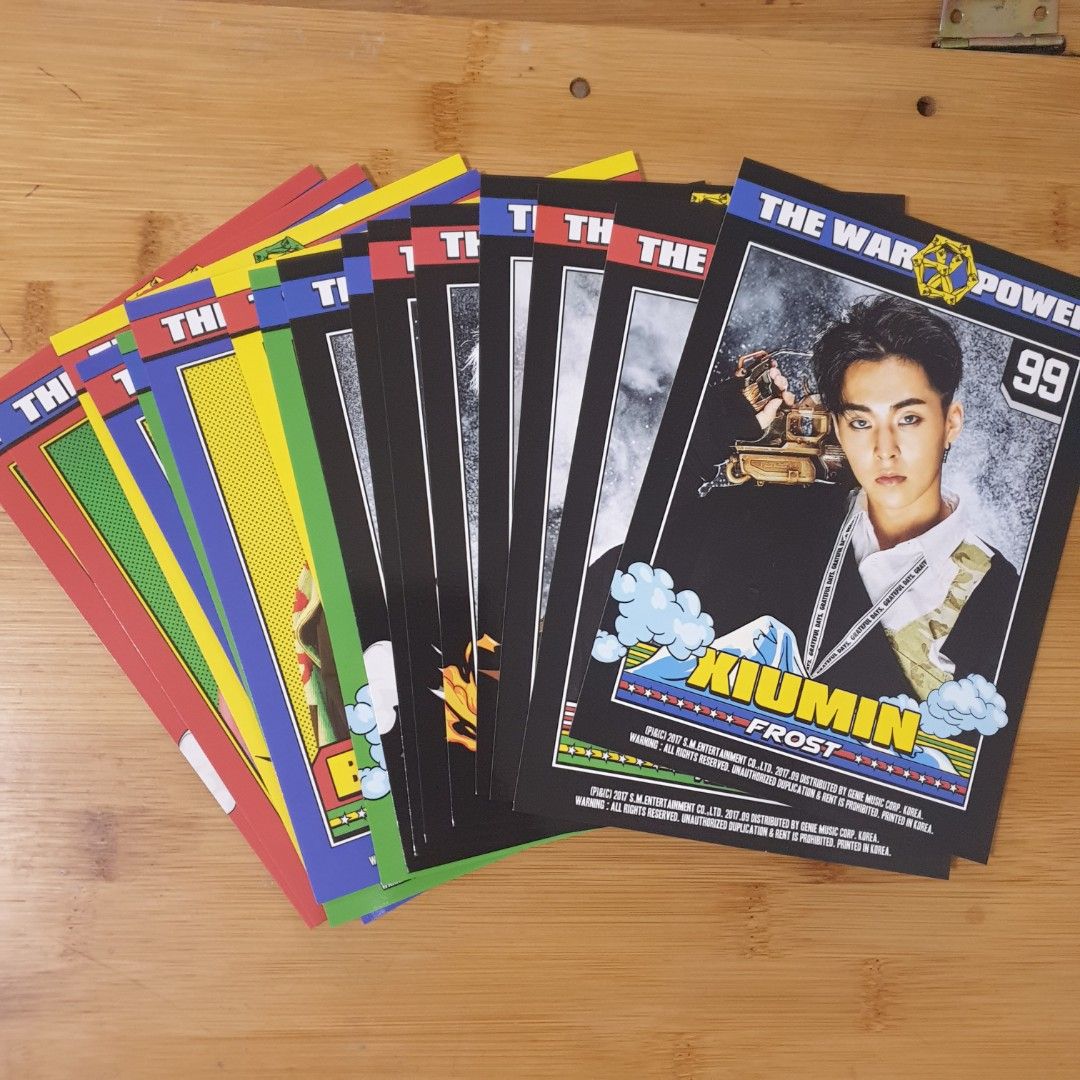 EXO The War: The Power of Music 4th Album Repackage (Complete Inclusion-Unsealed), Hobbies ...