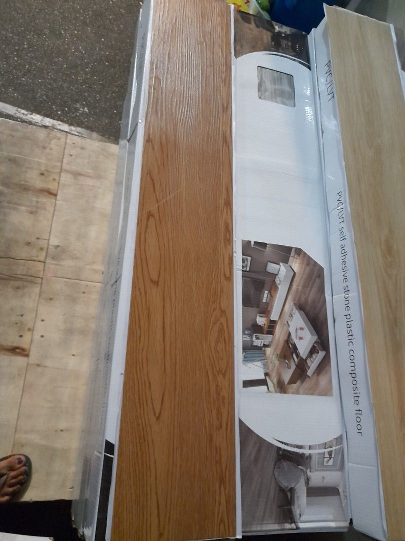 FLOORING "VINYL PLANK", Furniture & Home Living, Home Decor, Carpets ...