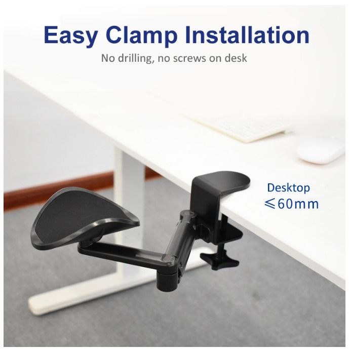 Flujo Adjustable Computer Arm Rest for Home&Office Desk,Wrist Rests ...
