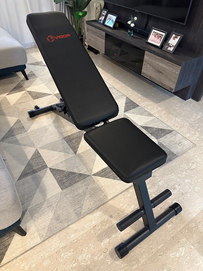 Foldable Adjustable Bench, Sports Equipment, Exercise & Fitness, Cardio ...