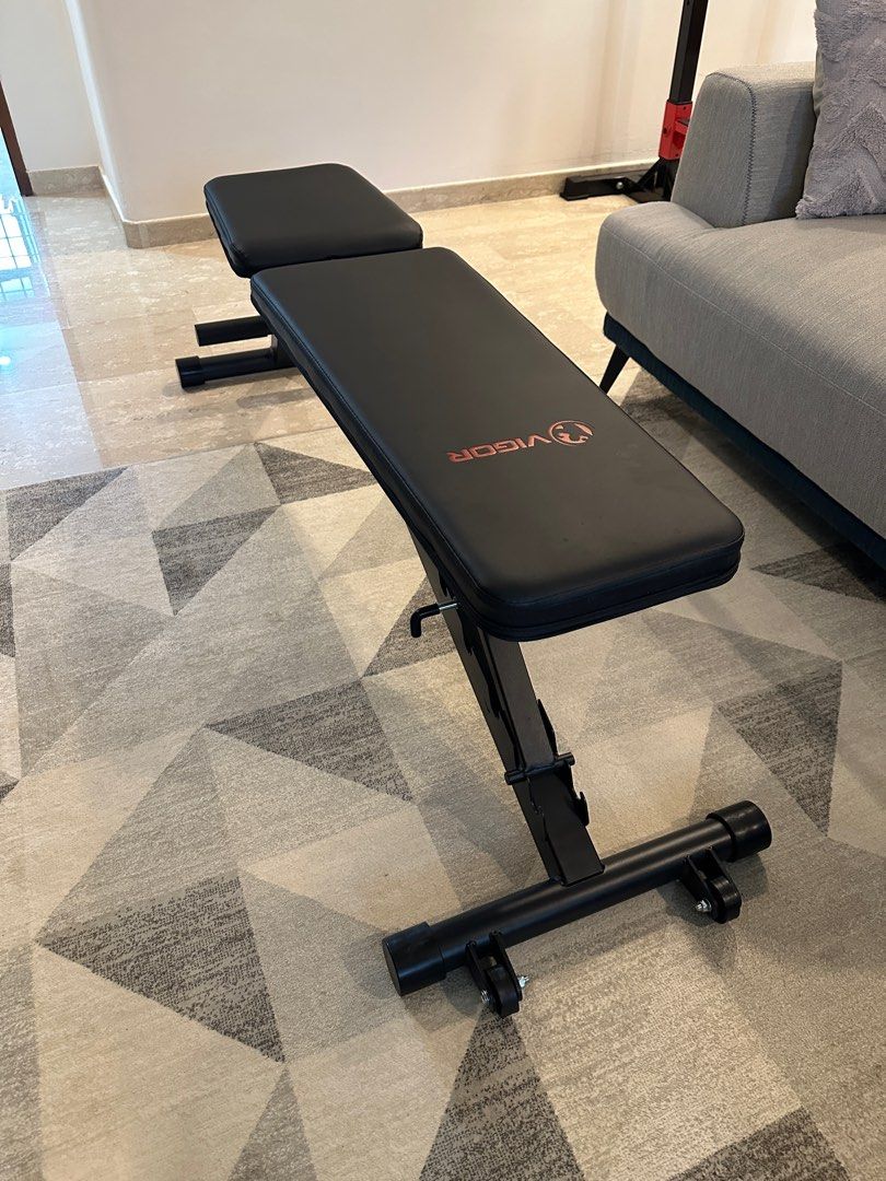 Foldable Adjustable Bench, Sports Equipment, Exercise & Fitness, Cardio ...