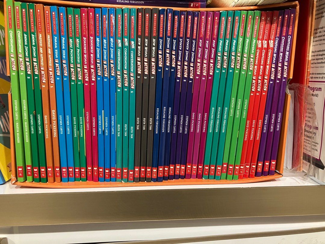Full set of scholastic in action books not for fussies, Hobbies & Toys ...