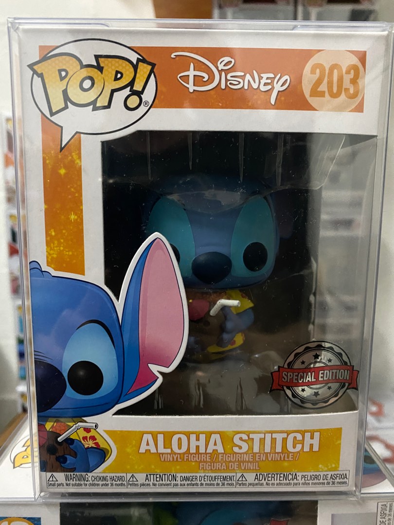 Funko Pop Aloha Stitch Hobbies And Toys Toys And Games On Carousell