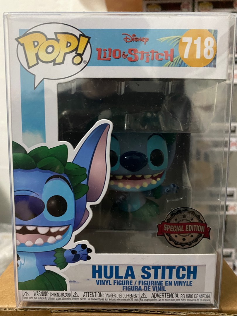 Funko Pop ! Hula Stitch, Hobbies & Toys, Toys & Games on Carousell
