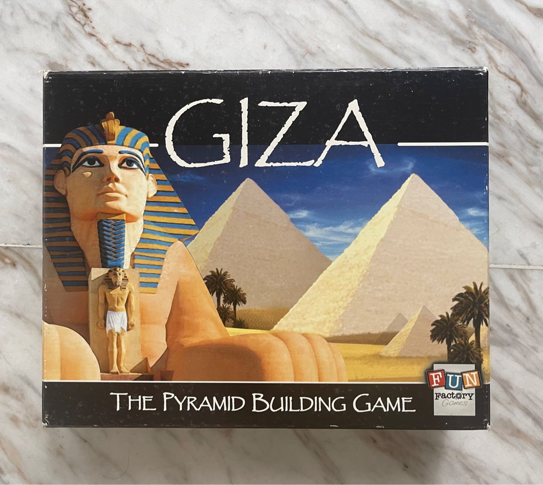 Giza The Pyramid Building Game, Hobbies & Toys, Toys & Games on Carousell