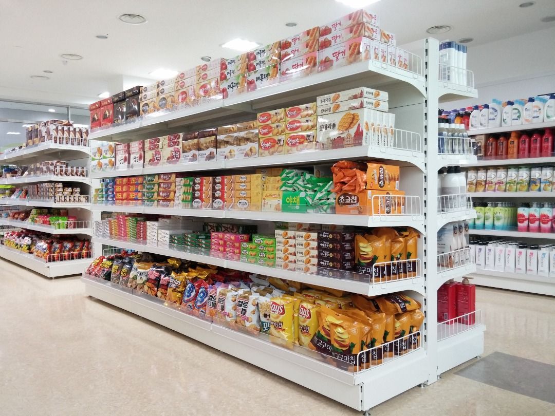 Gondola grocery supermarket display racks high quality made in korea ...