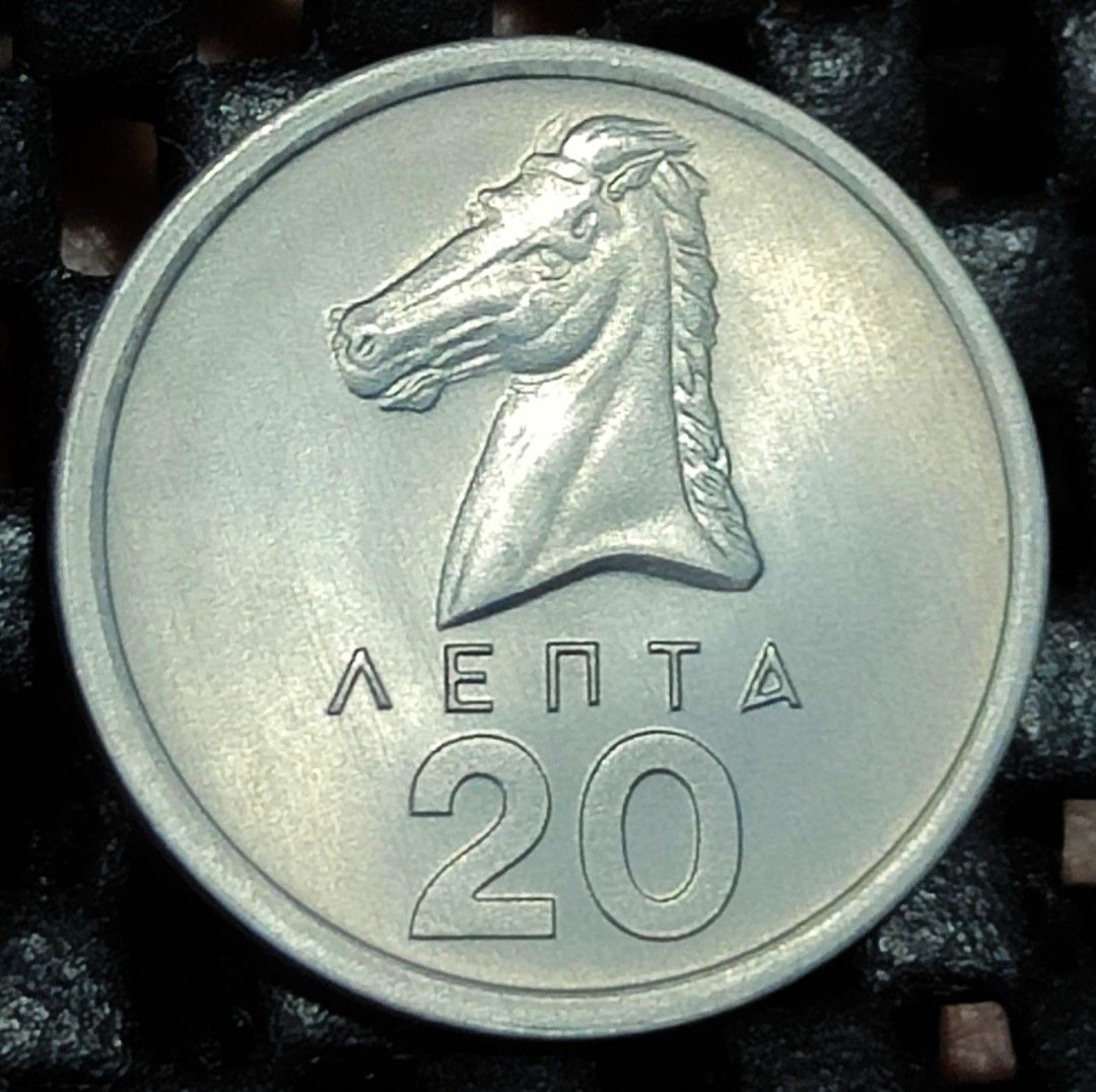 Greece Coin 1978 20 Lepta UNC(4), Hobbies & Toys, Memorabilia ...
