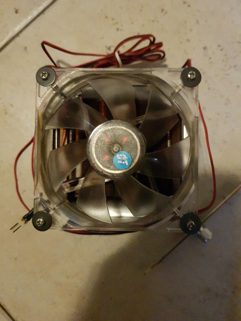 Heat Sink with Fan control button, Computers & Tech, Parts & Accessories, Computer Parts on ...