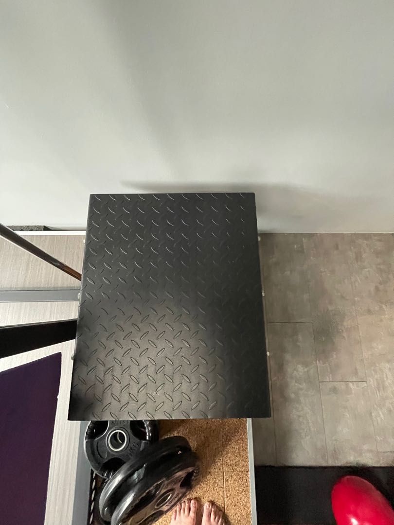 Heavy duty commercial Adjustable plyo box, box squat, jumps, deadlift ...