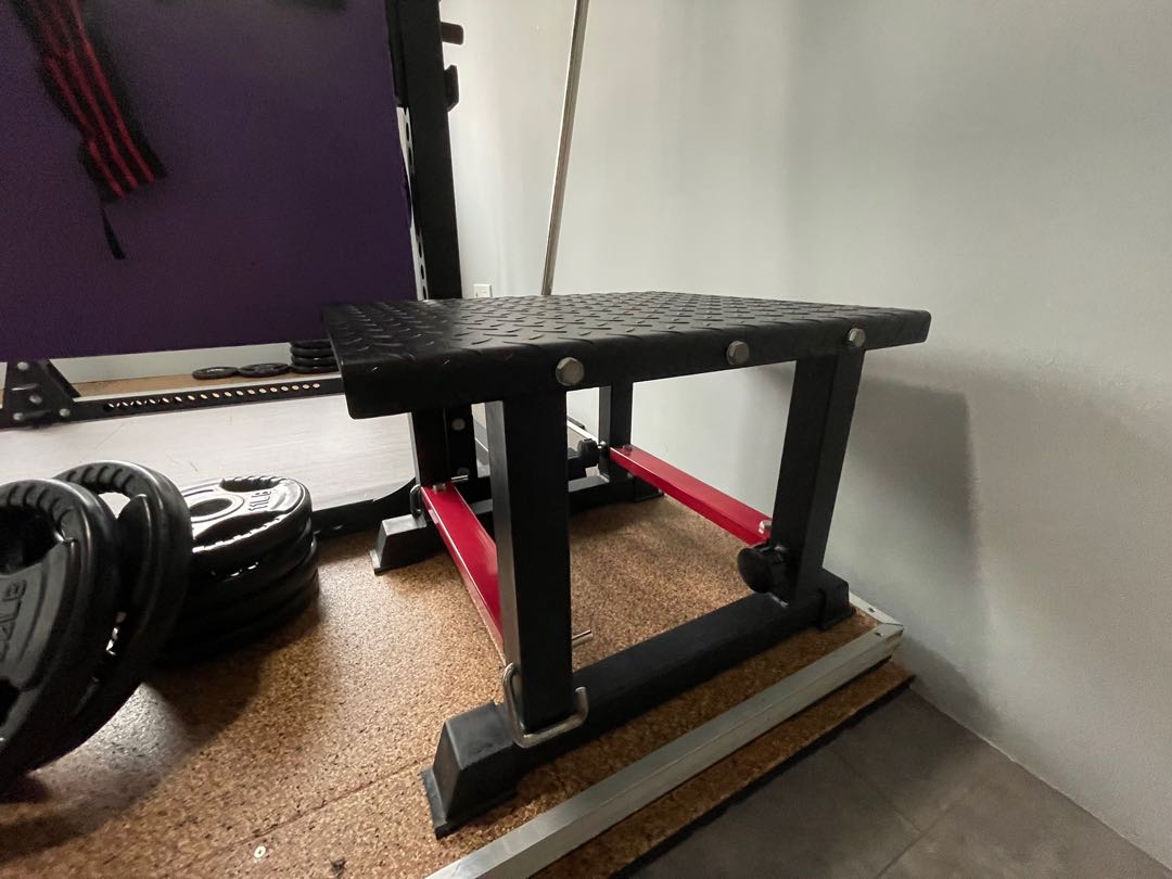 Heavy duty commercial Adjustable plyo box, box squat, jumps, deadlift ...