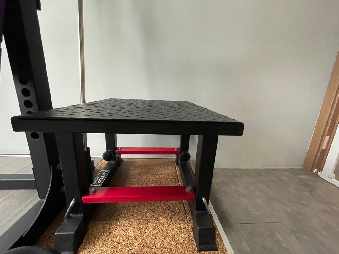 Heavy duty commercial Adjustable plyo box, box squat, jumps, deadlift ...