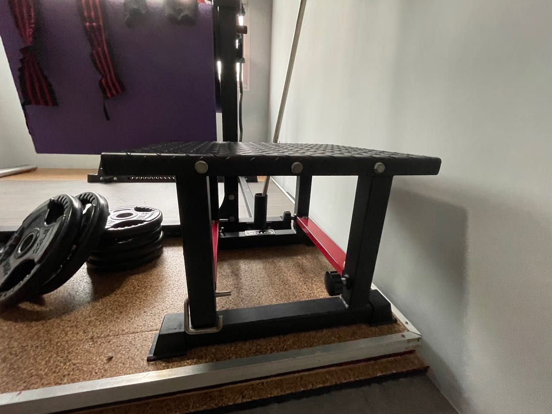 Heavy duty commercial Adjustable plyo box, box squat, jumps, deadlift ...