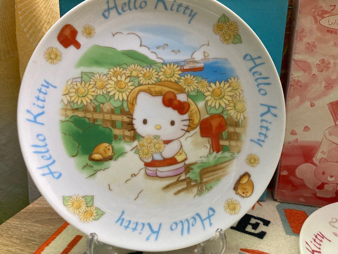 Hello Kitty rare plate, Furniture & Home Living, Kitchenware ...